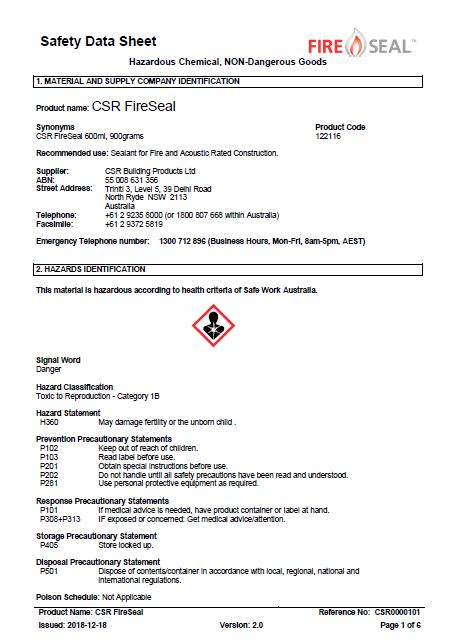 Hebel Safety | CSR Hebel